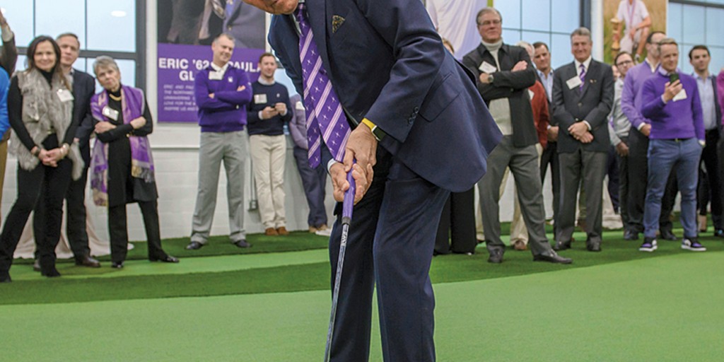 Northwestern Magazine: Gleacher Golf Center: A Putt Above