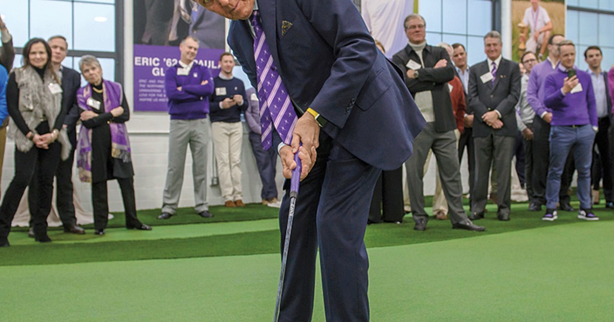 Northwestern Magazine: Gleacher Golf Center: A Putt Above